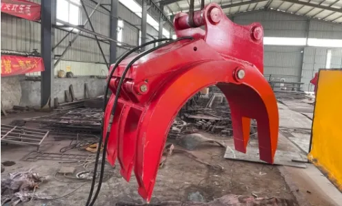 Hydraulic Rotating Grapple Log Grapple Loader Excavator Grapple