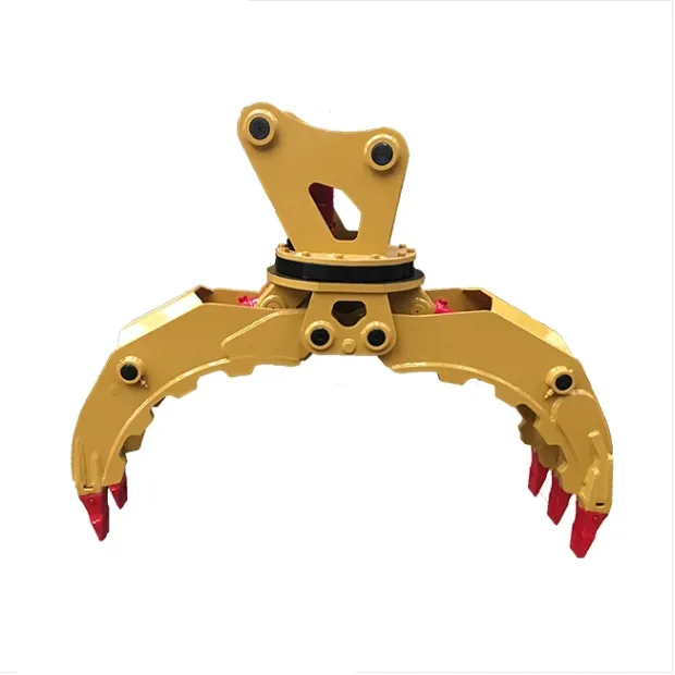 Hydraulic Rotating Grapple Log Grapple Loader Excavator Grapple