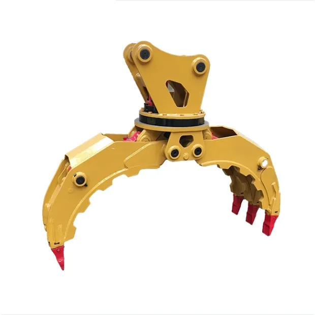 Hydraulic Rotating Grapple Log Grapple Loader Excavator Grapple