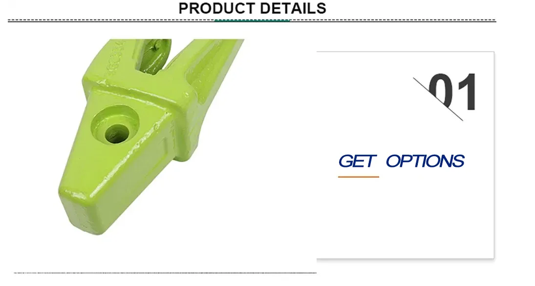 Excavator Spare Parts Casting Bucket Teeth