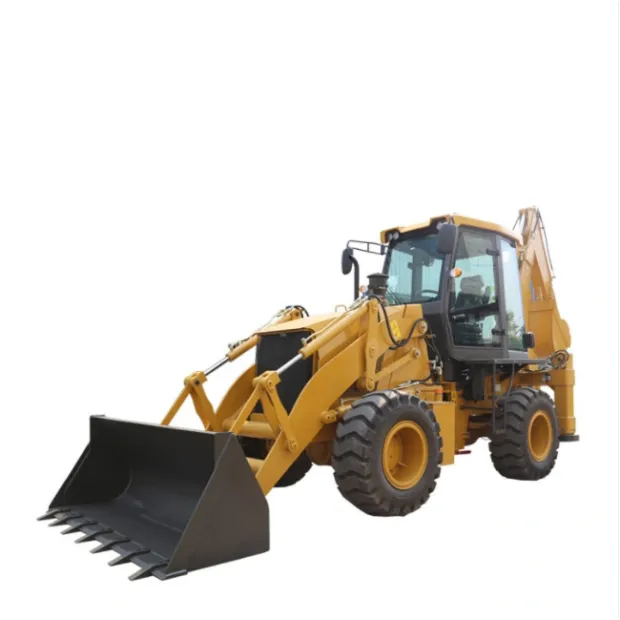 2.5 T Mini Backhoe Loader Compact Wheel Excavator