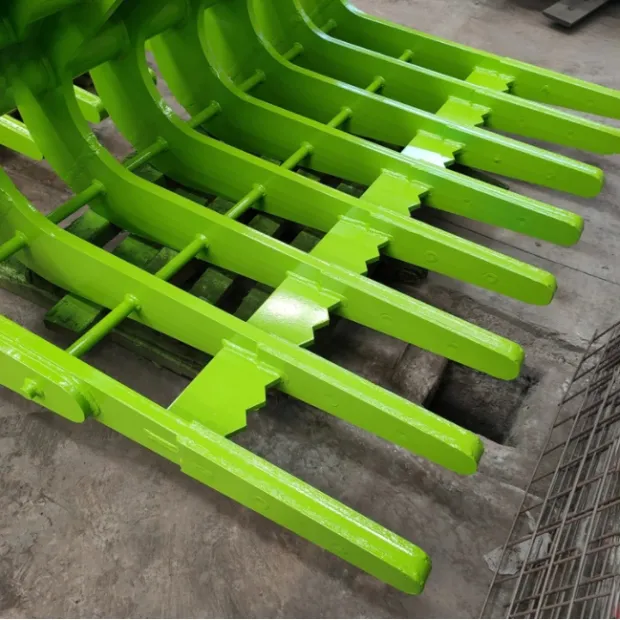 Hydraulic Excavator Tilt Demolition Root Rake