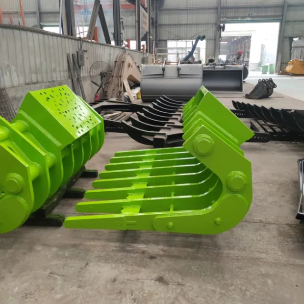 Hydraulic Excavator Tilt Demolition Root Rake