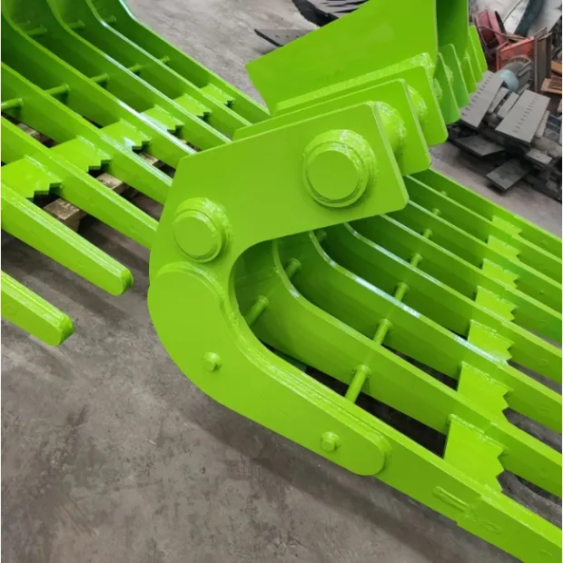 Hydraulic Excavator Tilt Demolition Root Rake