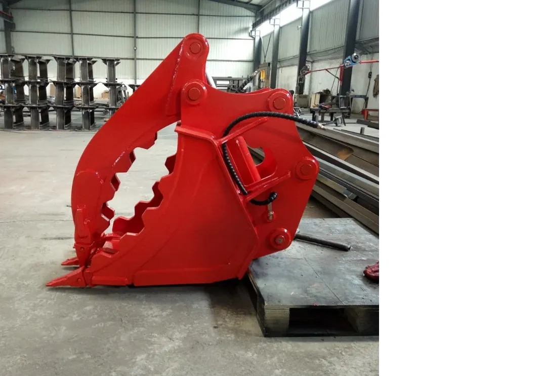 Excavator Grab Bucket for Clamping Stone