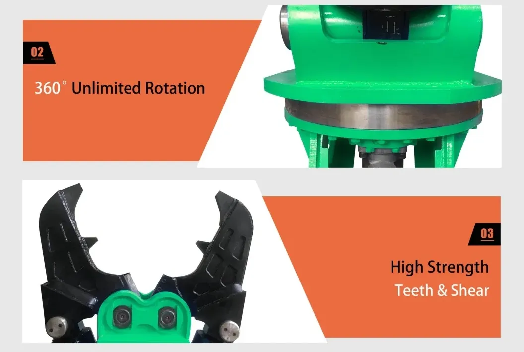 Excavator Hydraulic Demolition Shear