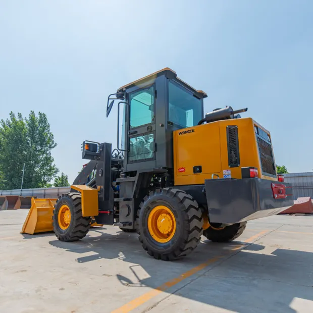 Diesel engine agricultural machinery mini articulated wheel loader ...