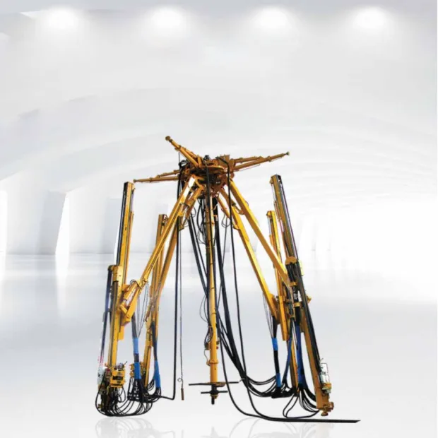 Full hydraulic shaft drilling rig