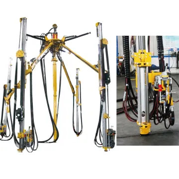 Full hydraulic shaft drilling rig