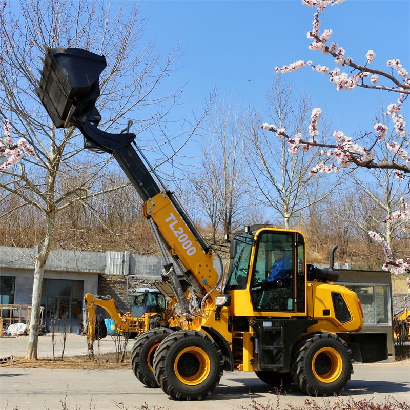 CE EURO5/EPA4 Telehandler Telescopic Wheel Loader Diesel 4x4 ATV Loader ...