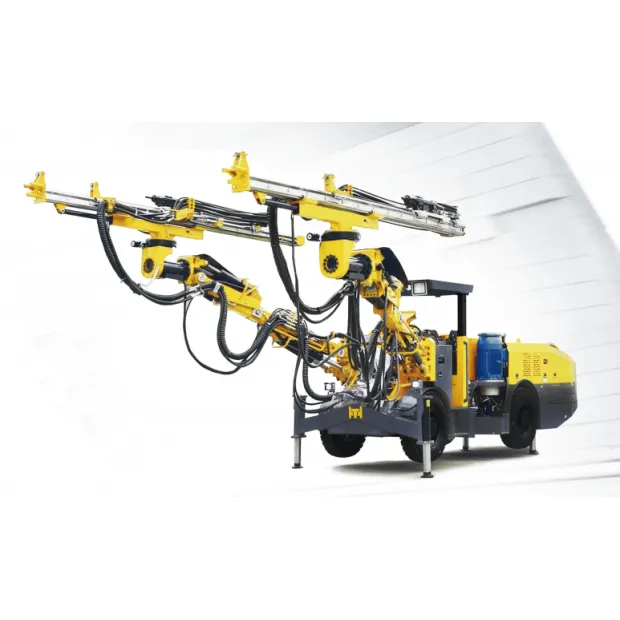Hydraulic driving drill car for mining