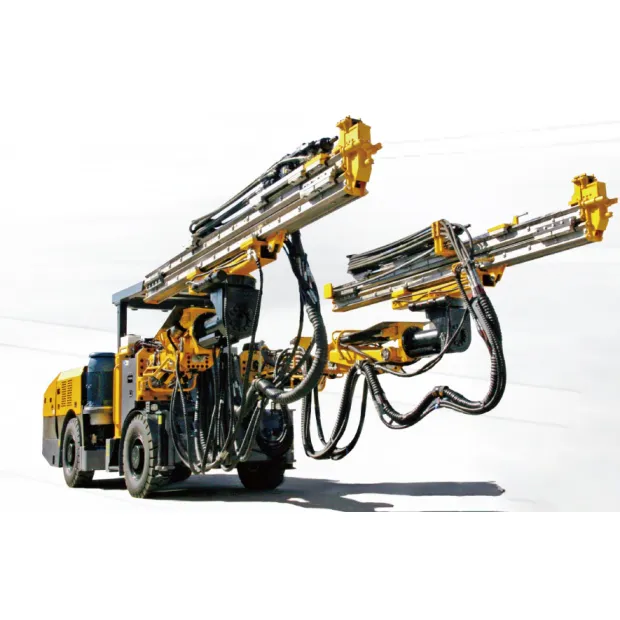 Hydraulic driving drill car for mining