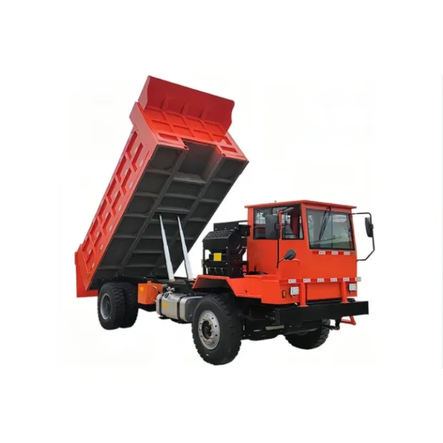 6-Wheel 25-Ton Mining Dump Truck for Efficient Material Transport