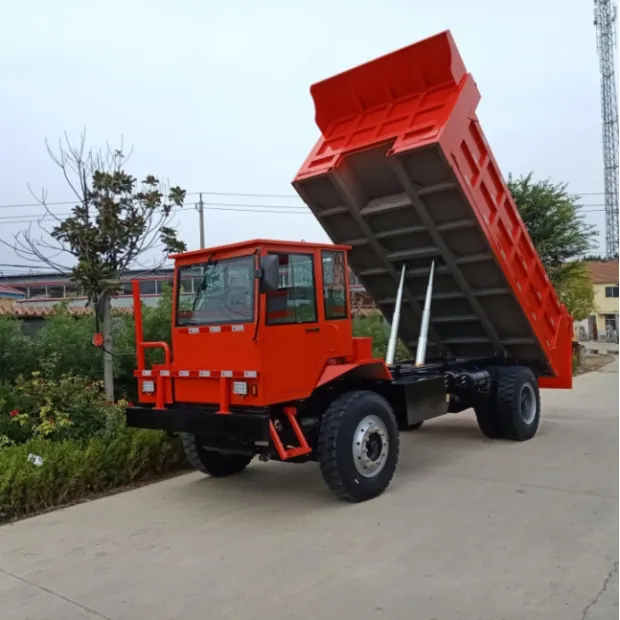 6-Wheel 25-Ton Mining Dump Truck for Efficient Material Transport