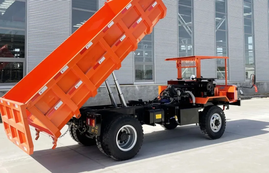 8ton High Capacity Six-Wheel Mining Dump Truck