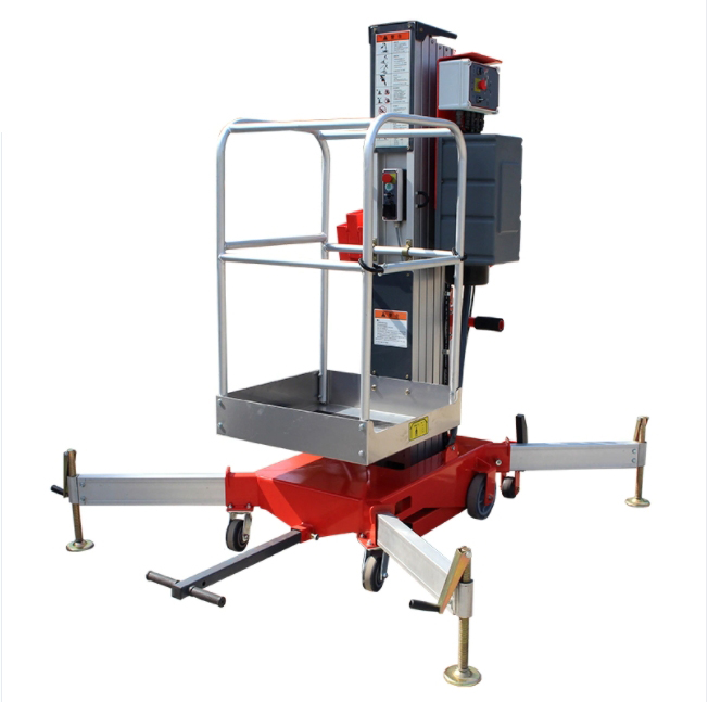 6-24m Mini Movable Hydraulic Portable Aluminum Man Lift