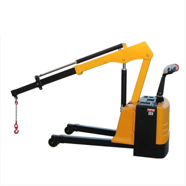 Electric Cargo Lifting Machine Mobile Floor Crane for Warehouse