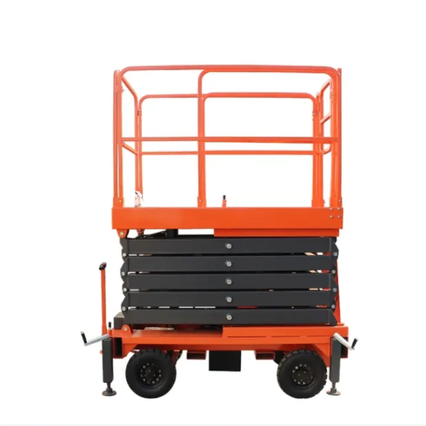 4m-18m Full Electric Hydraulic Mobile Scissor Lift