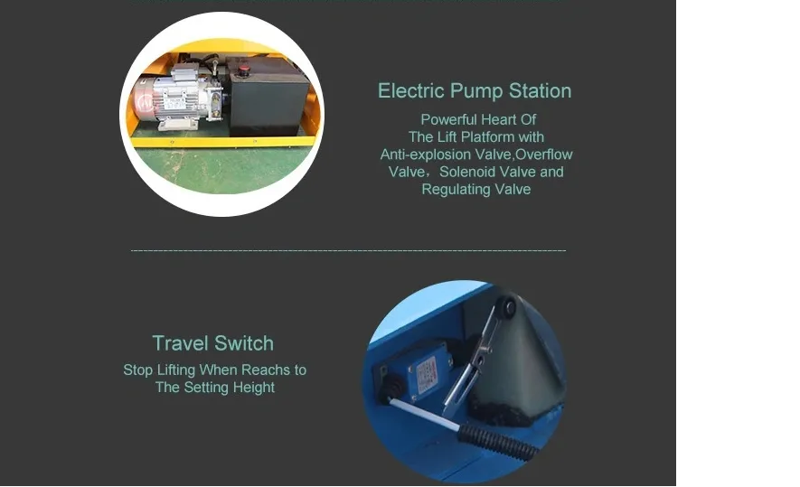 4m-18m Full Electric Hydraulic Mobile Scissor Lift