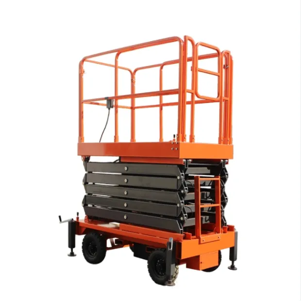 4m-18m Full Electric Hydraulic Mobile Scissor Lift