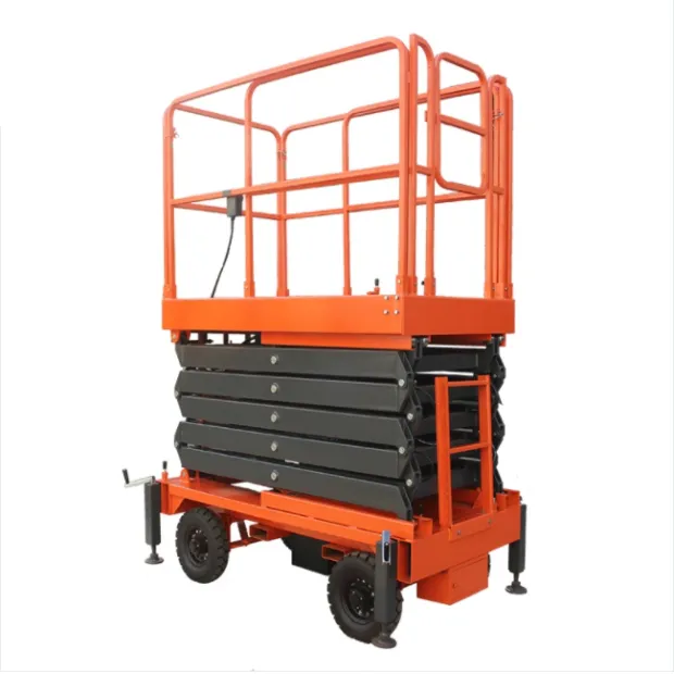 4m-18m Full Electric Hydraulic Mobile Scissor Lift