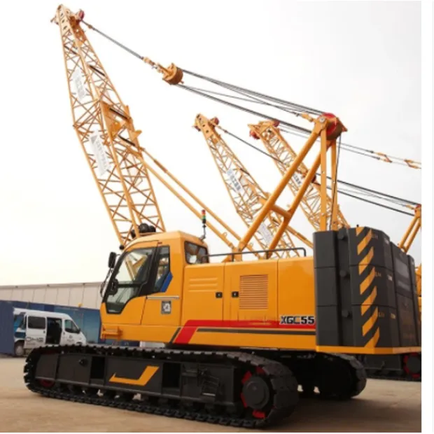 55 Ton New Mini Lattice Boom Crawler Truck Crane