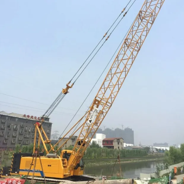 55 Ton New Mini Lattice Boom Crawler Truck Crane