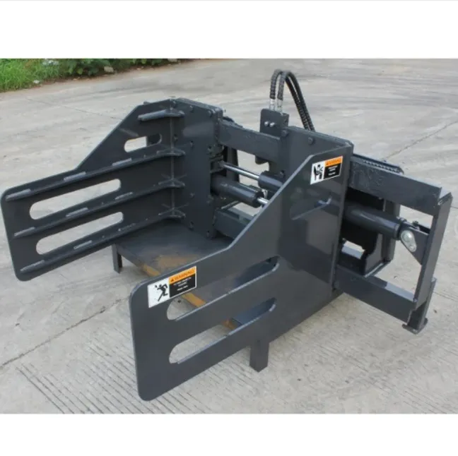 Round Bale Clamp for Skid Steer