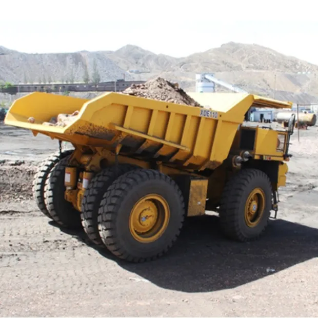 90 Ton Mining Dump Truck with Double Axle Rigid Price