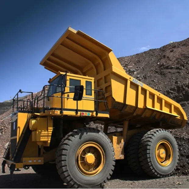 90 Ton Mining Dump Truck with Double Axle Rigid Price