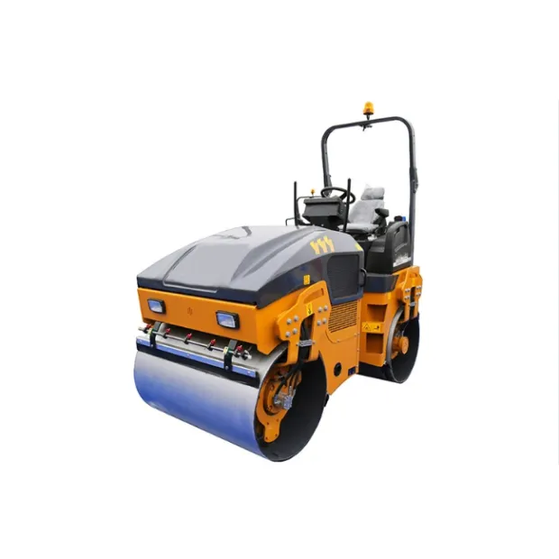 4 T Small Hydraulic Asphalt Vibratory Double Drum Compactor Two Wheel ...
