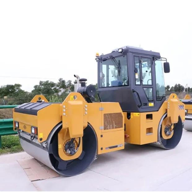 10 Ton Hydraulic Double Drum Compact Static Road Roller