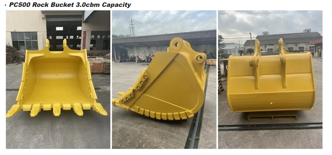 Standard General Purpose Excavator Heavy Duty Rock Bucket for KOMATSU PC500