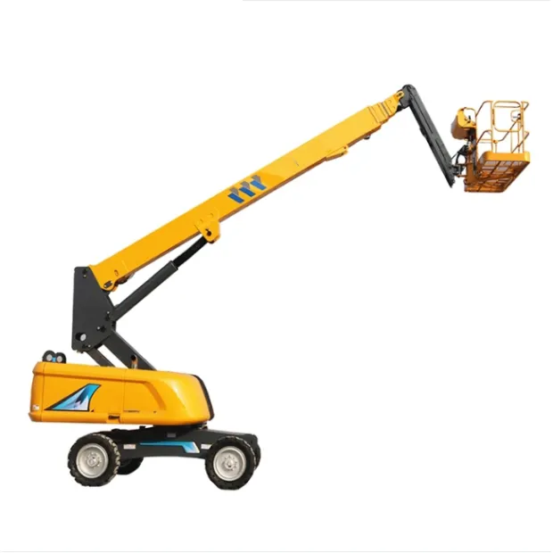 26m Hydraulic Warehouse Portable Knuckle Boom Motorized Ladder Lift for ...