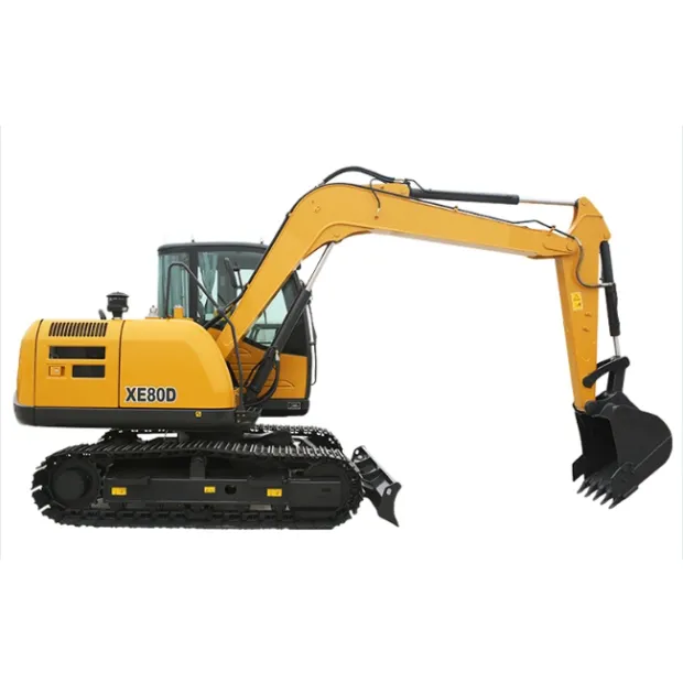 Xe80d 8 Ton Small Crawler Excavator