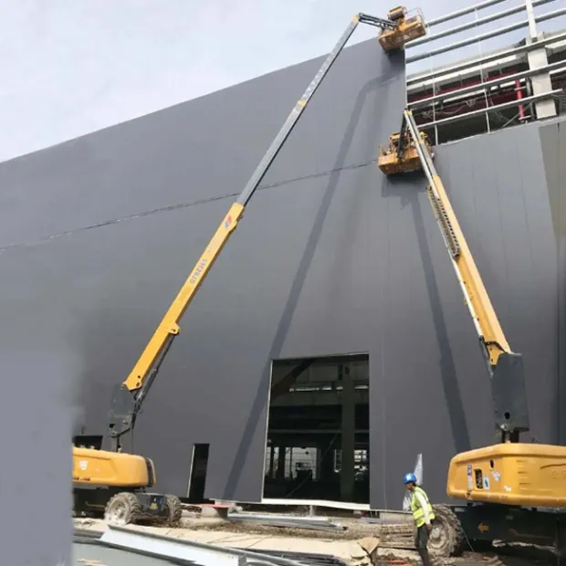 26m Hydraulic Warehouse Portable Knuckle Boom Motorized Ladder Lift for ...