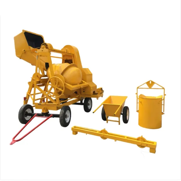 510 Lt Concrete Mixer with Winch