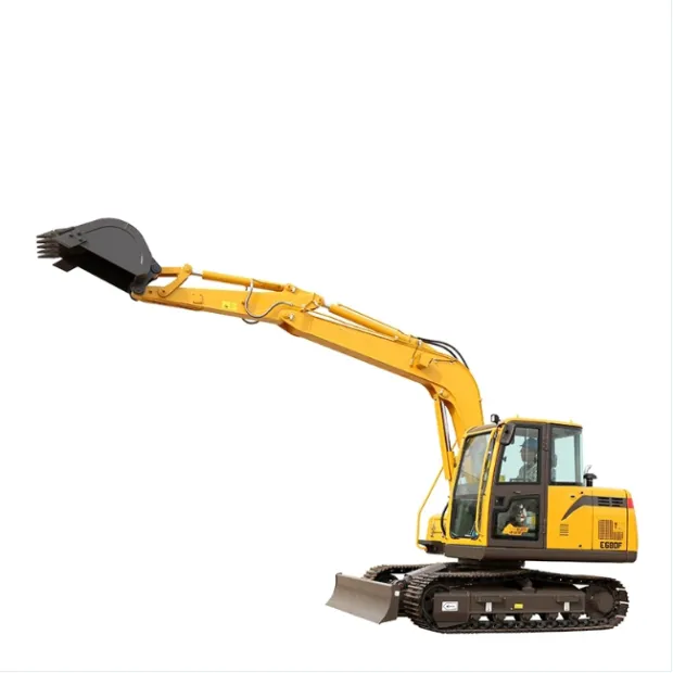 8t E680f Hydraulic Compact Crawler Excavator