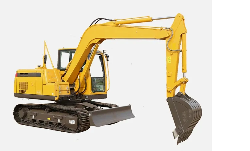 8t E680f Hydraulic Compact Crawler Excavator