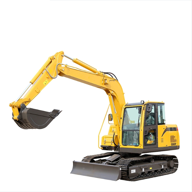 8t E680f Hydraulic Compact Crawler Excavator