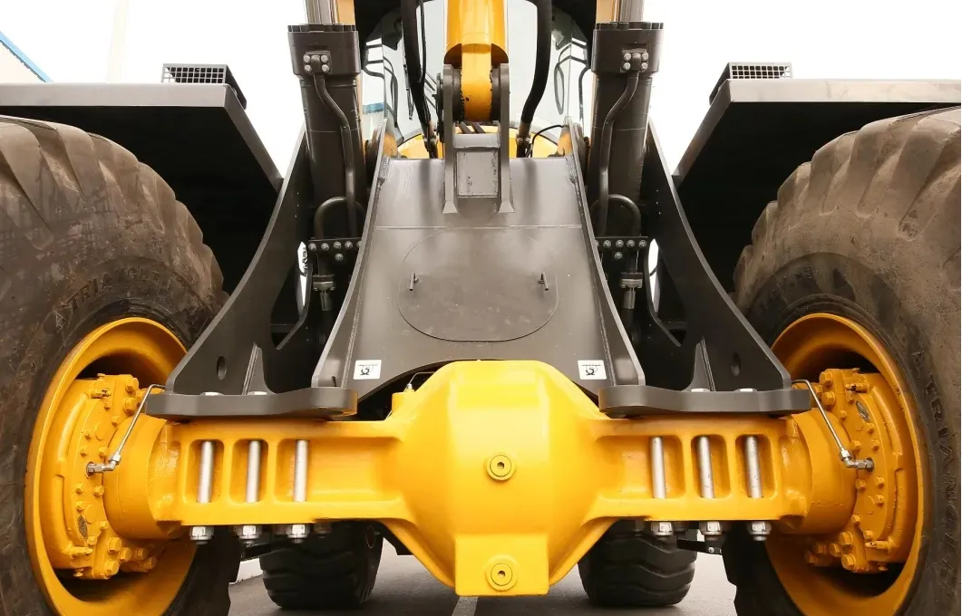 L975f 7ton Large Wheel Loader with Imported Engine