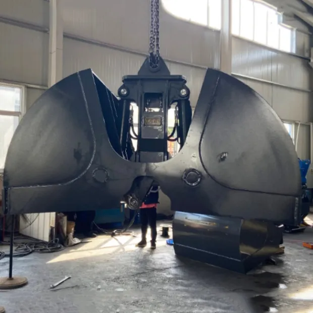 Clamshell Grab Bucket, Shell Bucket, Hydraulic Clamshell Excavator Bucket