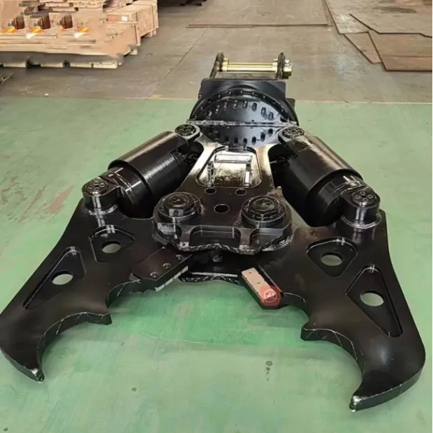 Excavator Attachment Concrete Demolition Rotary Hydraulic Crusher