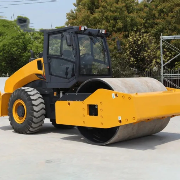4-10 T Static Road Roller Compactor Vibratory Full Hydraulic Soil Road ...