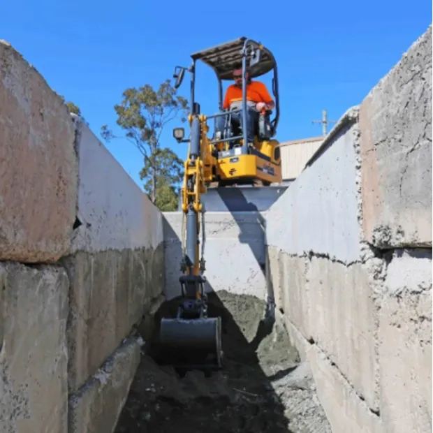 Excavator Xe17u Hydraulic Electric Small Micro Crawler Bagger Digger ...