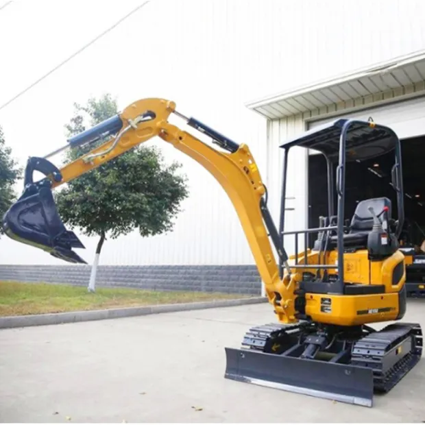 Excavator Xe17u Hydraulic Electric Small Micro Crawler Bagger Digger ...