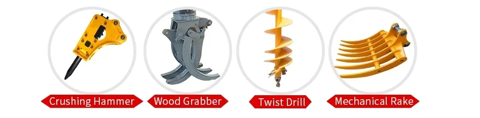 Mini Bucket Wheel Excavator, Digger Earth Moving Machinery