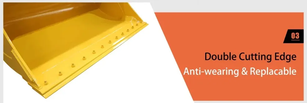 Excavator Universal Mud Bucket Reinforced Cutting Edge Bucket
