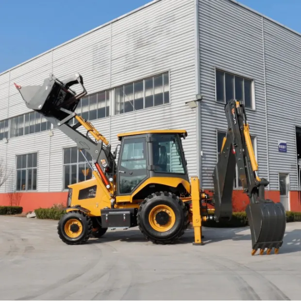 1 Ton Mini Backhoe Loader for Construction Machinery - Top Quality ...