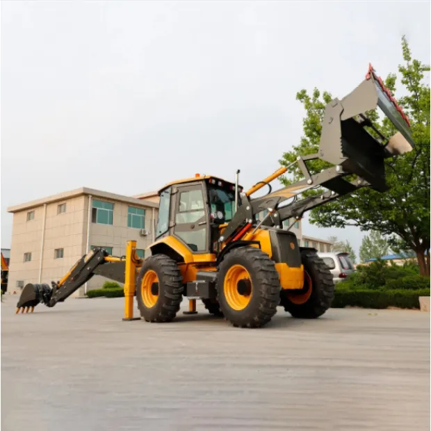 Backhoe Excavator Loader 4X4 Mini Backhoes Hydraulic Breaker for Sale